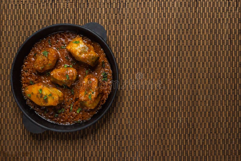 Bengali Fish Curry. Indian Traditional Fish Curry in Mustard Sauce ...