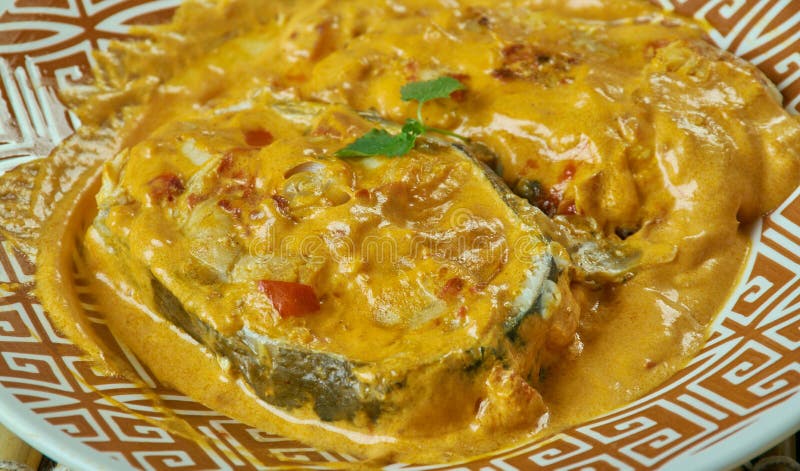 Bengali mustard fish Curry stock photo. Image of indian - 97540682