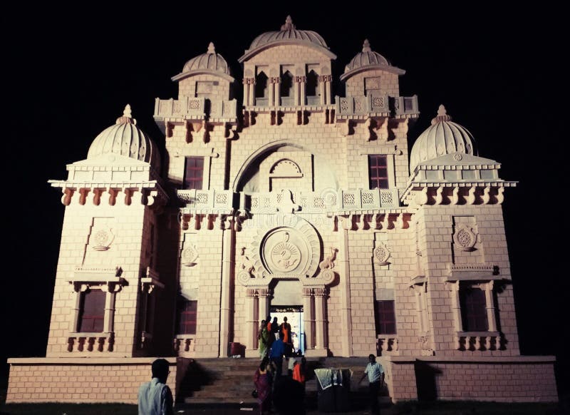 Durga puja pandle stock photo. Image of main, pandle - 101149120