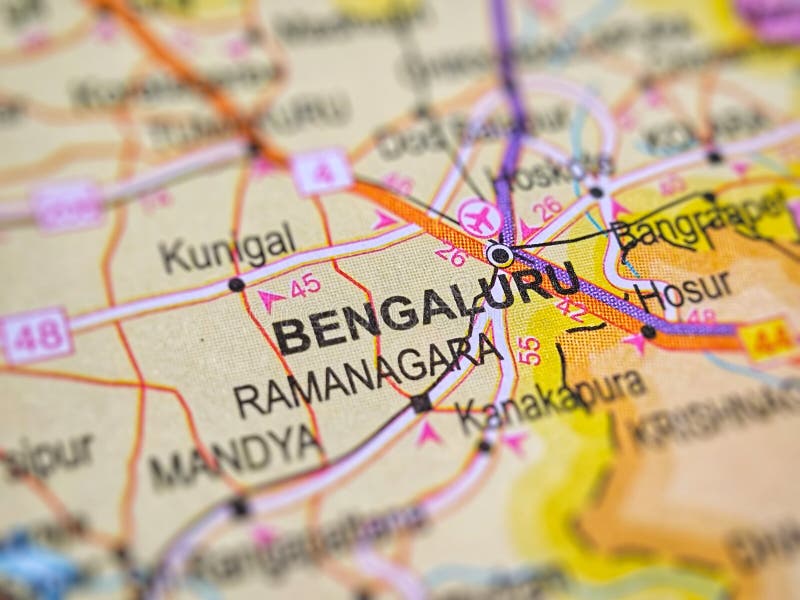 Bengaluru Map Stock Photos - Free & Royalty-Free Stock Photos from ...