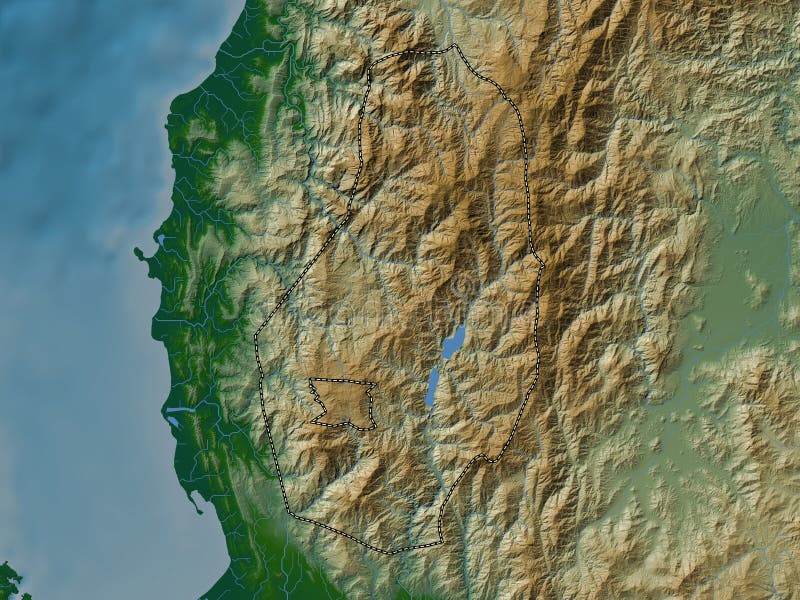 Benguet, Philippines. Physical. No Legend Stock Illustration ...