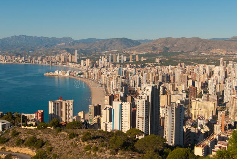 Benidorm stock image. Image of benidorm, skyscrapers - 22906095