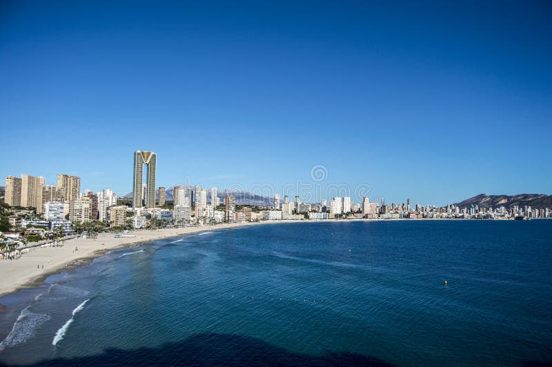 Benidorm stock photo. Image of benidorm, nature, landscape - 59983772