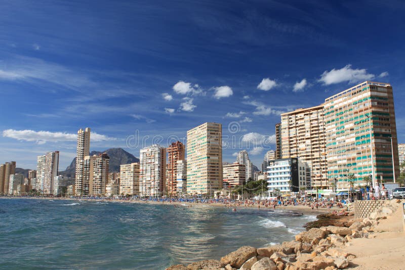 Benidorm Postcard Stock Photos - Free & Royalty-Free Stock Photos from ...