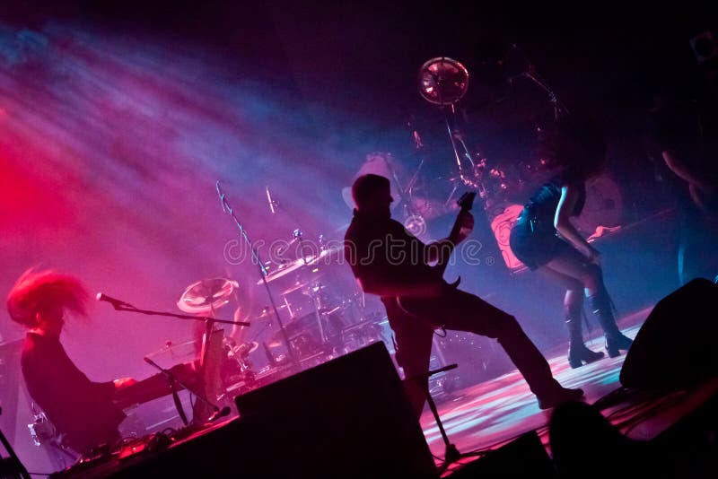 Benighted Soul Performing Live at Aula Magna Editorial Photography ...