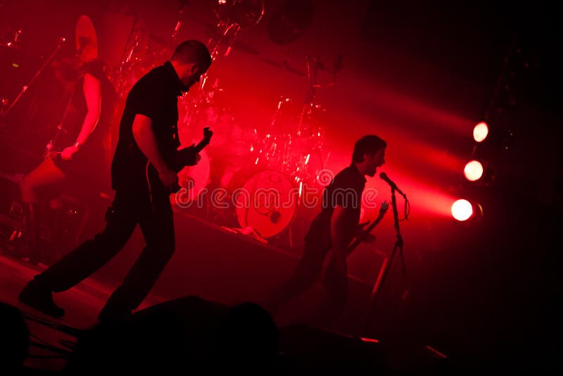 Benighted Soul Performing Live at Aula Magna Editorial Image - Image of ...