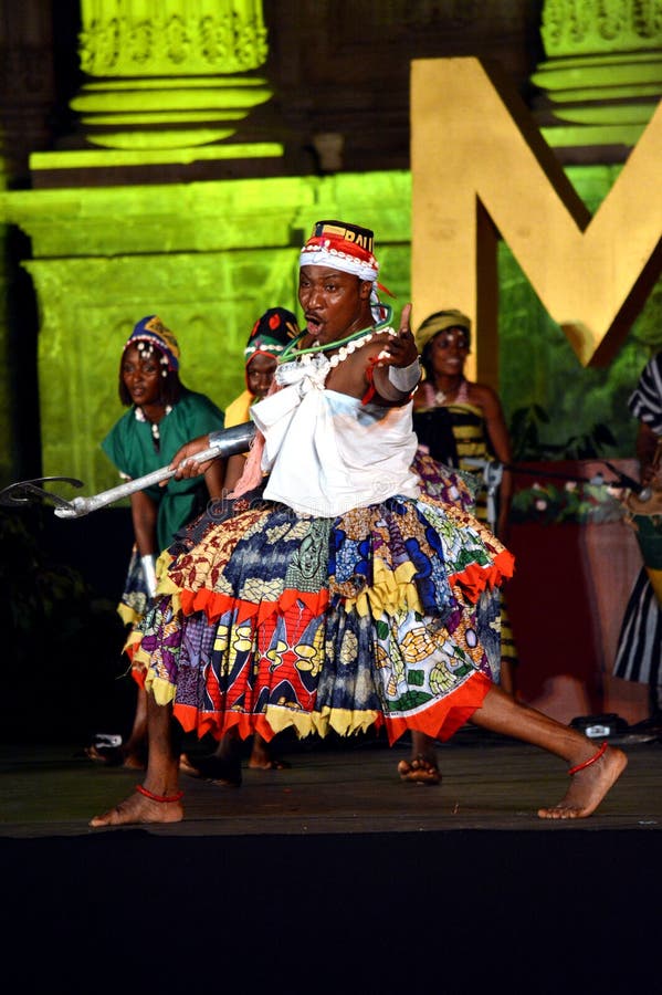Benin National Ballet editorial stock image. Image of africa - 97772649