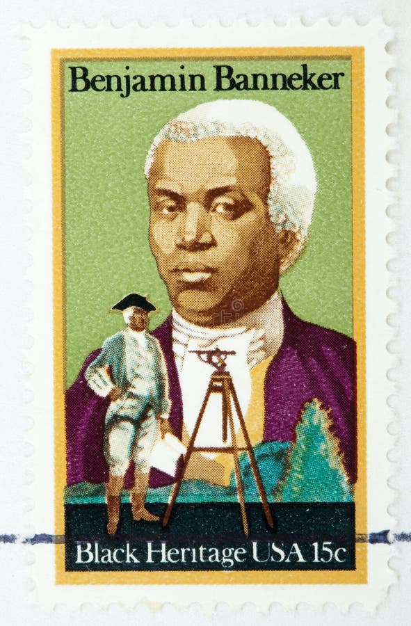 Benjamin Banneker Circa 1980 Stock Image - Image of benjamin, surveyor ...