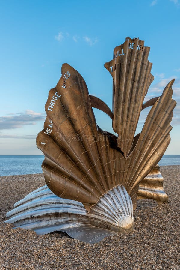 Benjamin Britain Memorial Aldeburgh Suffolk Editorial Image - Image of ...