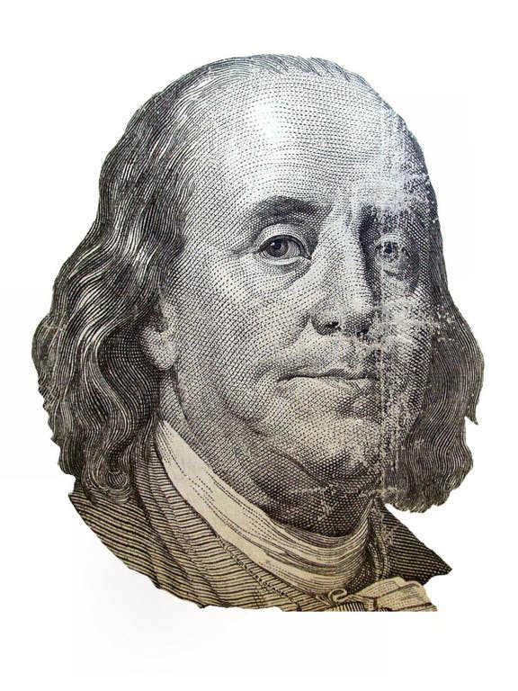 Benjamin Franklin stock photo. Image of historical, history - 5442578