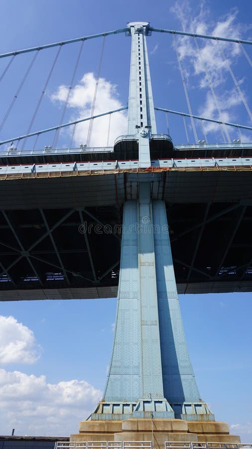Benjamin Franklin Bridge in Philadelphia Stock Image - Image of boat ...