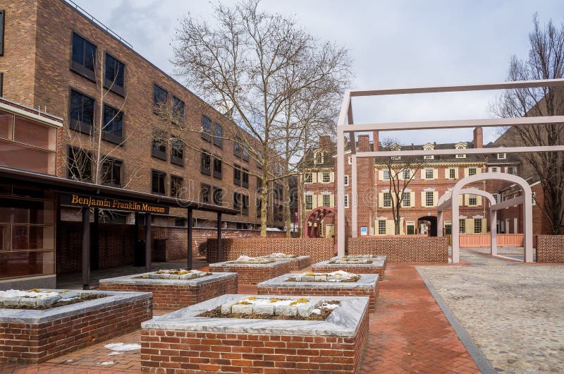 Benjamin Franklin Museum Philadelphia Editorial Image - Image of ...