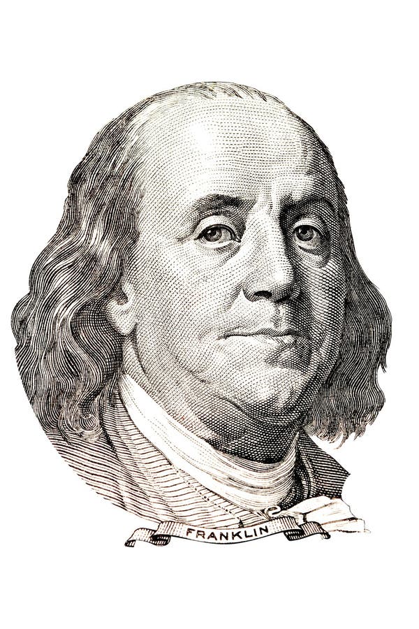 Benjamin Franklin portrait stock photo. Image of franklin - 22494876