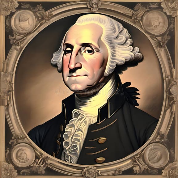 Benjamin Franklin Portrait Illustration Paper Scroll Stock Illustration ...