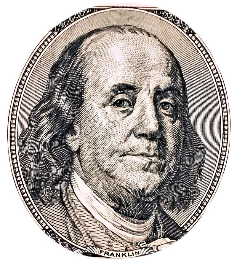 Benjamin Franklin Portrait on One Hundred Dollar Bill Face Mask Stock ... Benjamin Franklin Portrait on One Hundred Dollar Bill Face Mask Stock ...