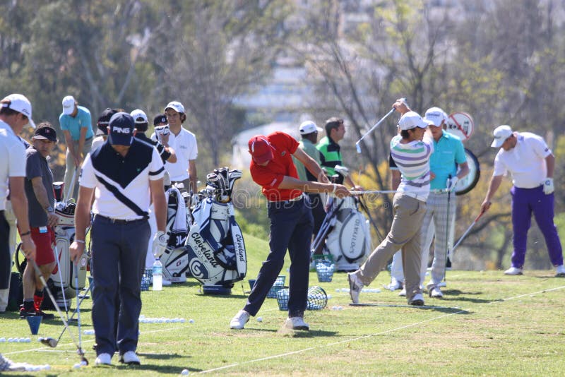 Benjamin Hebert Au Golf D'Andalousie Ouvert, Marbella Photographie ...
