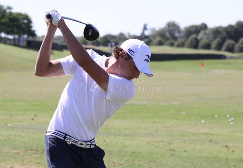 Benjamin Hebert at Golf French Open 2010 Editorial Image - Image of ...