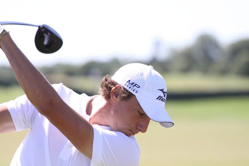 Benjamin Hebert at Golf French Open 2010 Editorial Photo - Image of ...