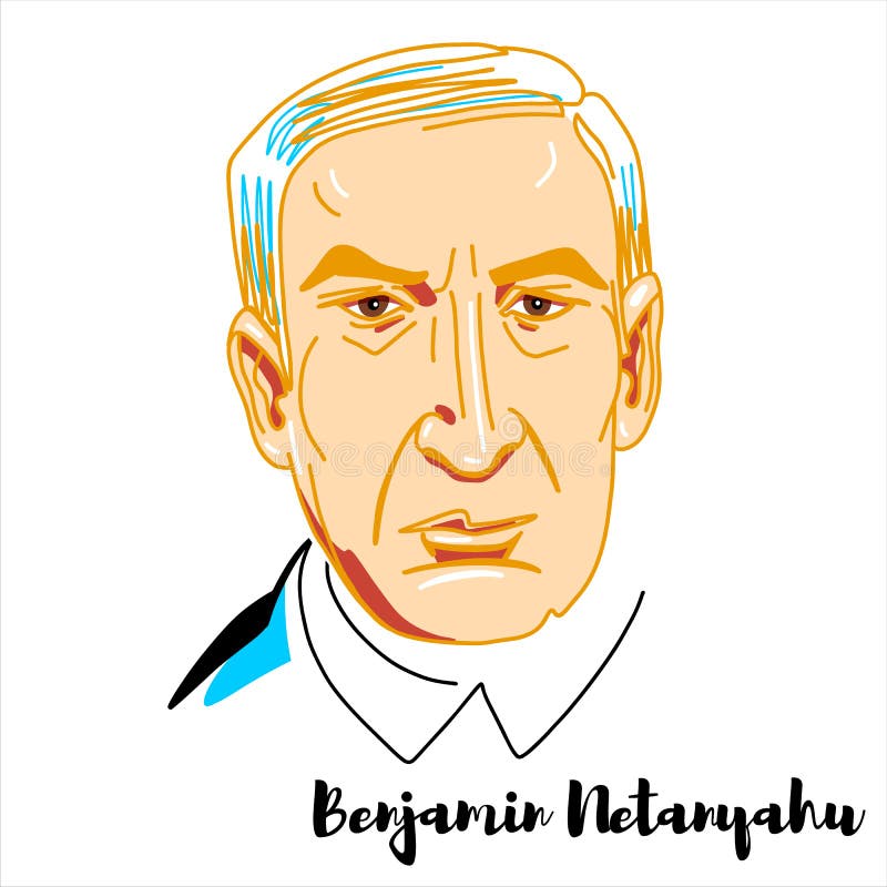 Benjamin Netanyahu Stock Illustrations – 29 Benjamin Netanyahu Stock ...