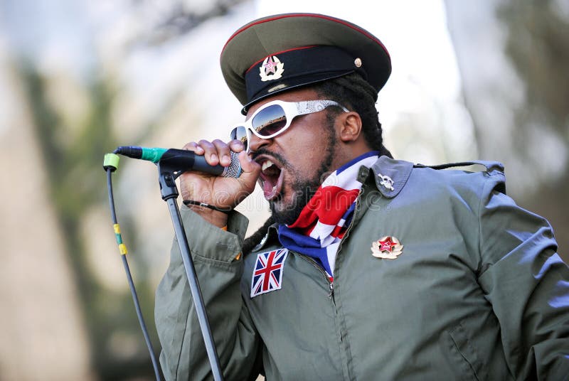 Benji Webbe from Skindred Band Editorial Photography - Image of metal ...