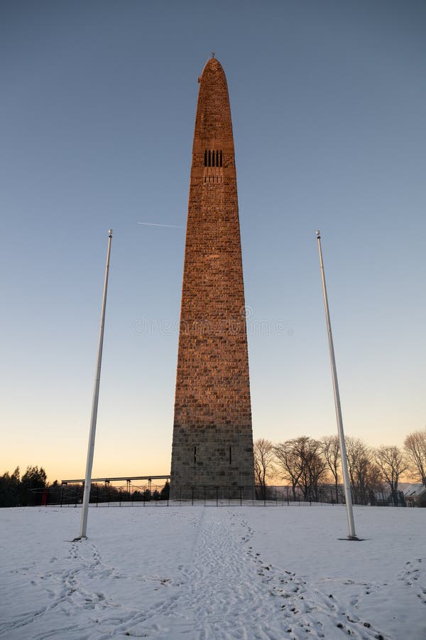 Bennington Battle Monument - Bennington, Vermont Stock Photo - Image of ...
