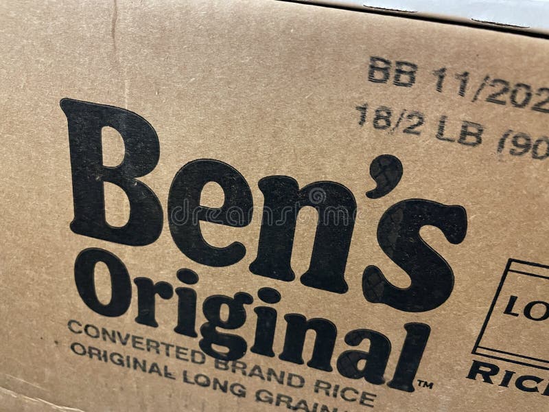 Bens Original Rice Package Logo Editorial Image - Image of parboiled ...
