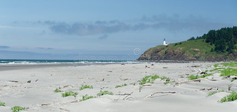 Benson Beach, Cape Disappointment Stock Photo - Image of peninsula ...