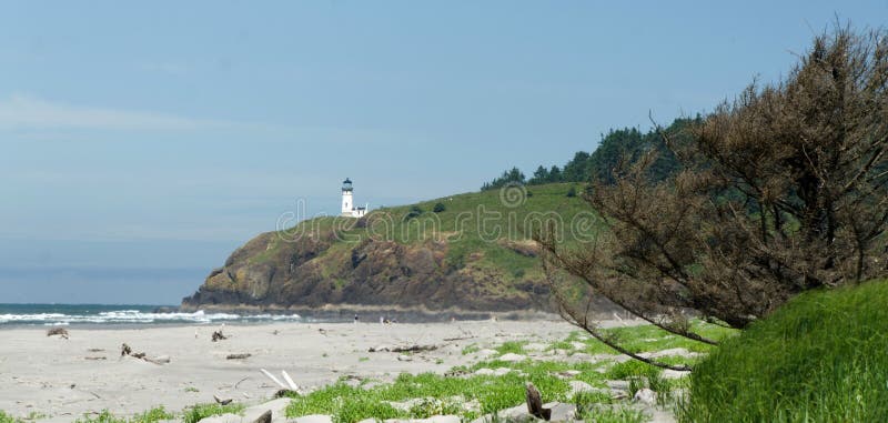 Benson Beach, Cape Disappointment Stock Image - Image of ilwaco, north ...