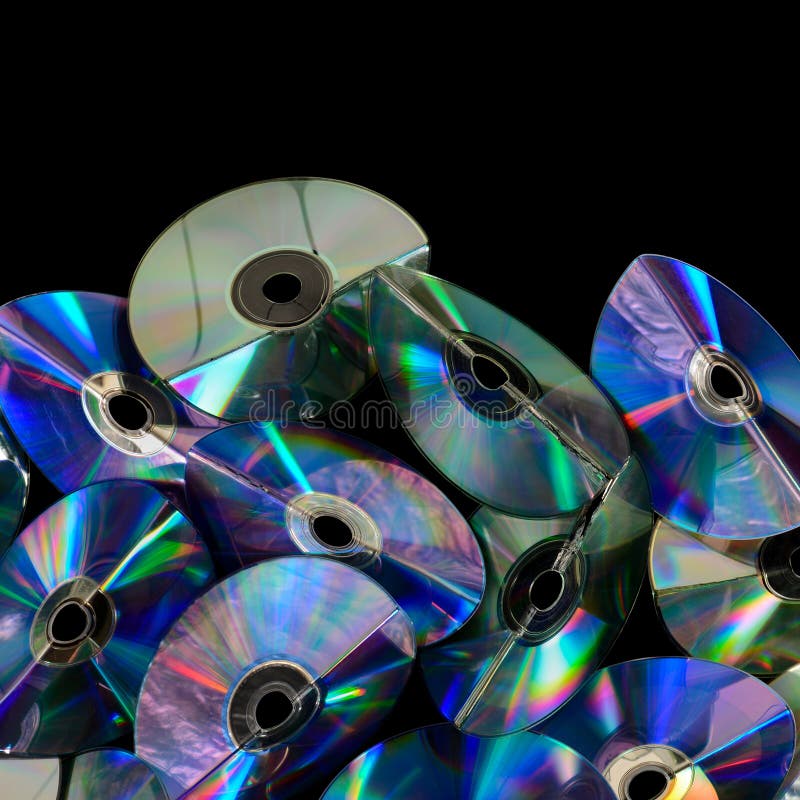 Bent CDs stock image. Image of deformed, destroy, damaged - 246317835
