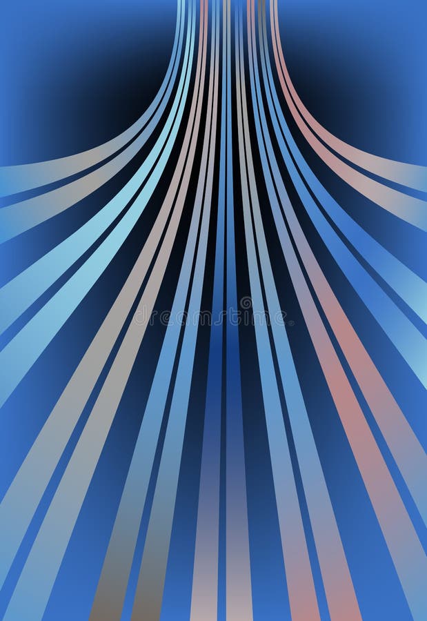 Bent lines stock vector. Illustration of lines, element - 15544149