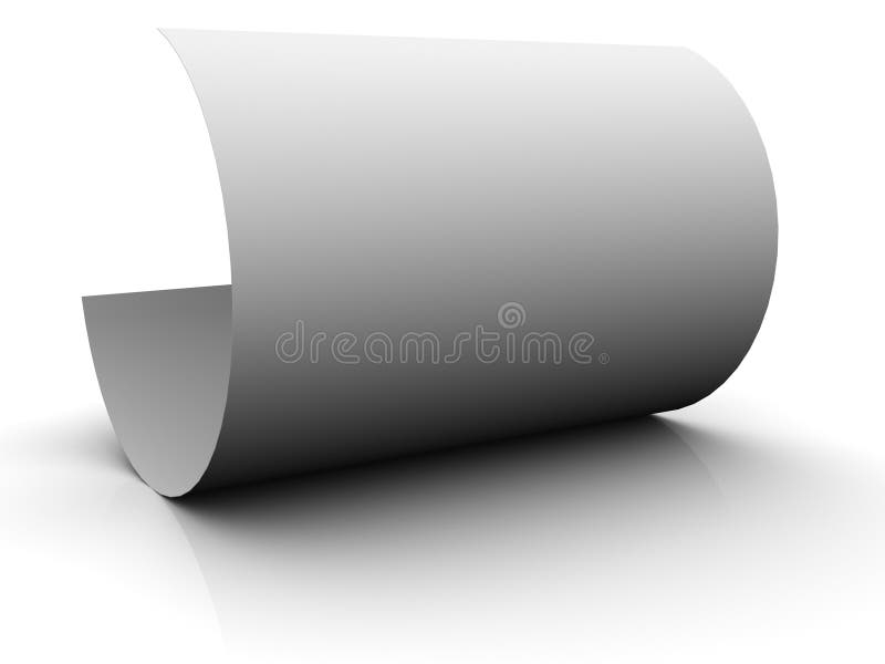 Bent paper stock illustration. Illustration of commercial - 8520517