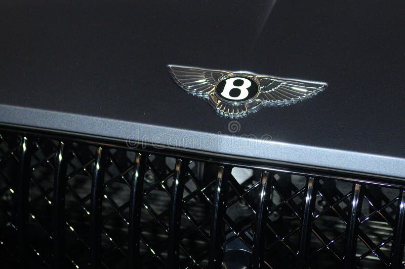 Bentley auto company sign editorial image. Image of information - 316909360