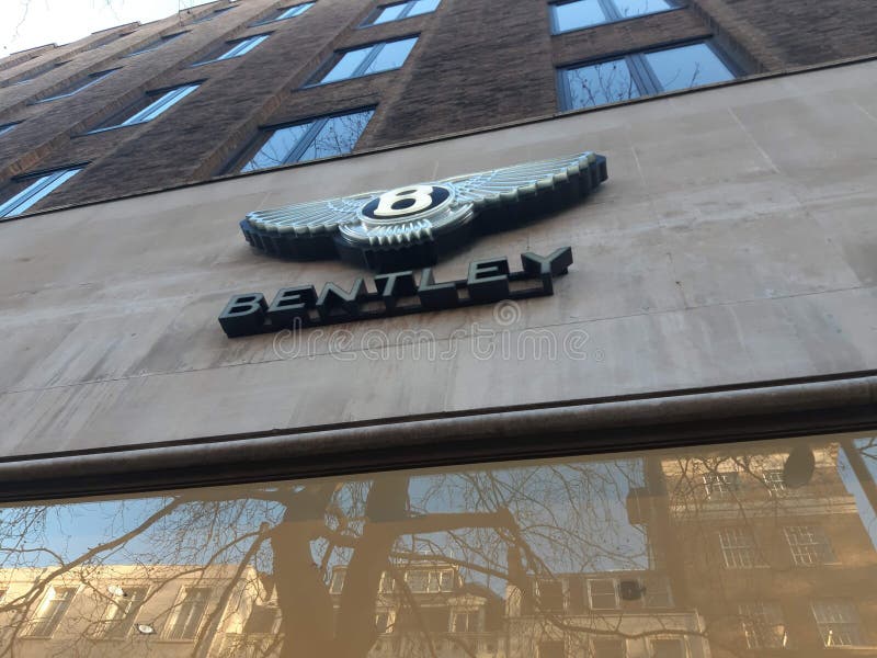 Bentley company London editorial image. Image of window - 214522560