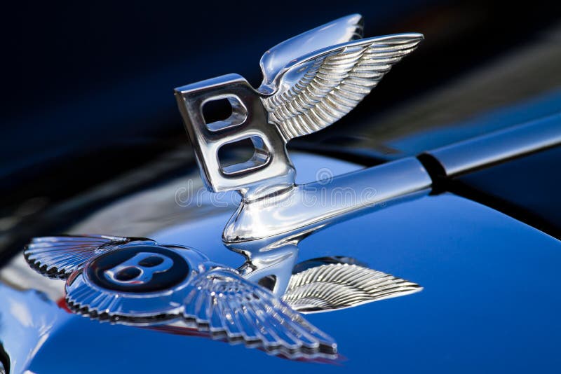 Bentley emblem editorial stock photo. Image of vehicle - 20085723