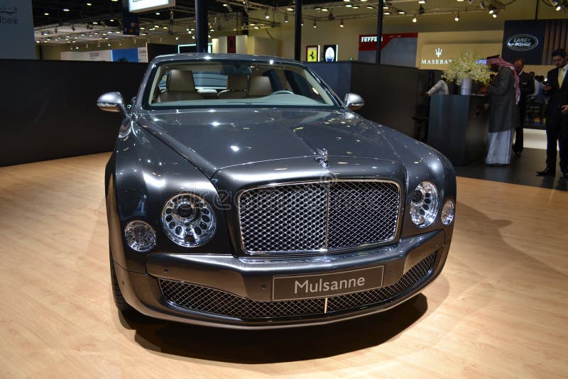 Bentley Mulsanne editorial stock image. Image of presentation - 22773699