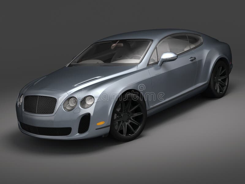 Bentley SS Continentales (2010) Stock de ilustración - Ilustración de ...
