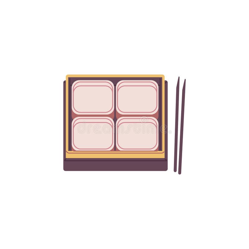 Empty Bento Box Stock Illustrations – 160 Empty Bento Box Stock ...