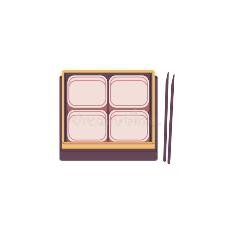 Empty Bento Box Stock Illustrations – 160 Empty Bento Box Stock ...