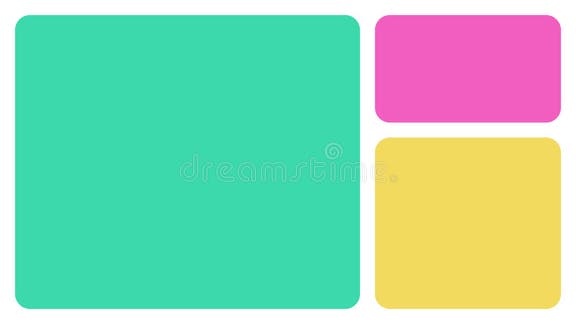 Trending Bento Box or Bento Grid UI UX Template Stock Vector ...