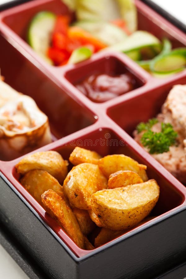 Bento Lunch stock photo. Image of food, delicacy, meat - 23288054