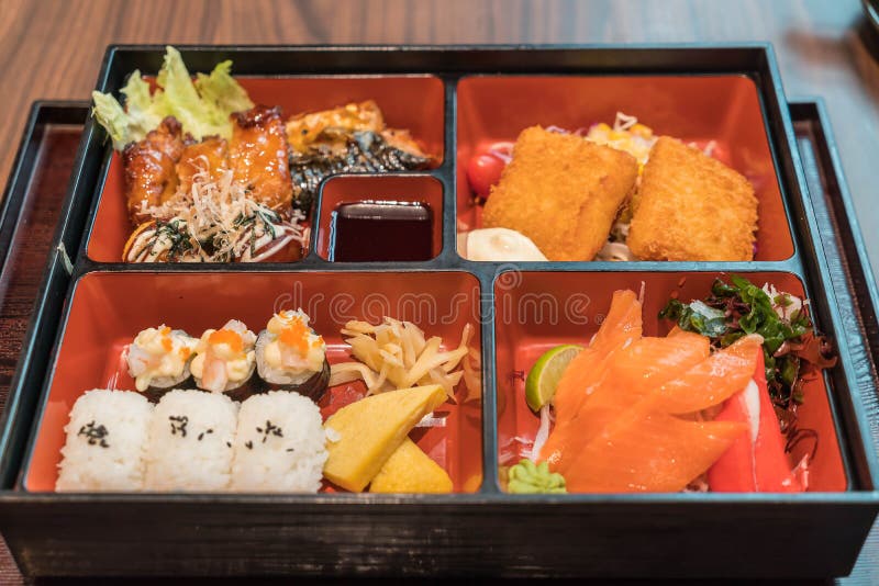 Bento set stock image. Image of rice, culture, meat, health - 89786305