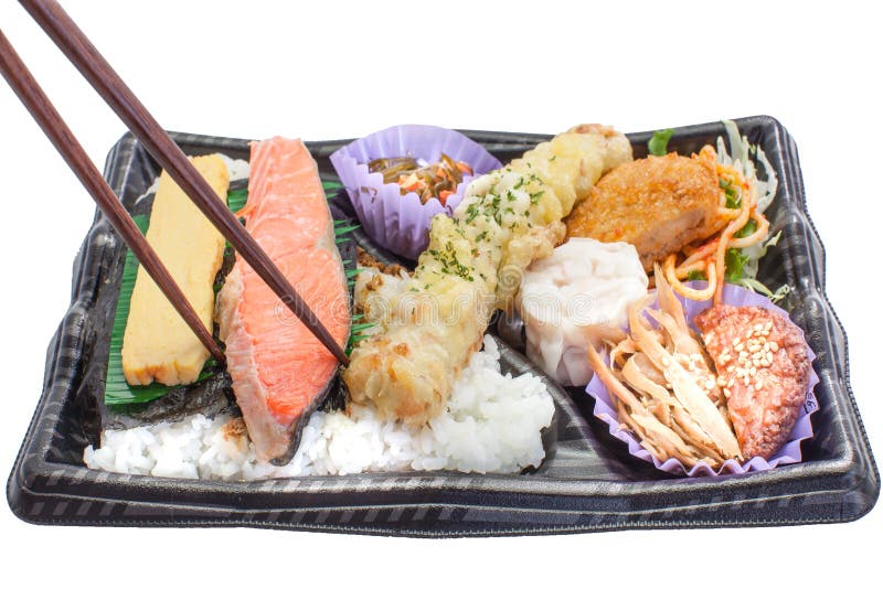 Bento , a Single-portion Takeout Stock Photo - Image of style, natural ...