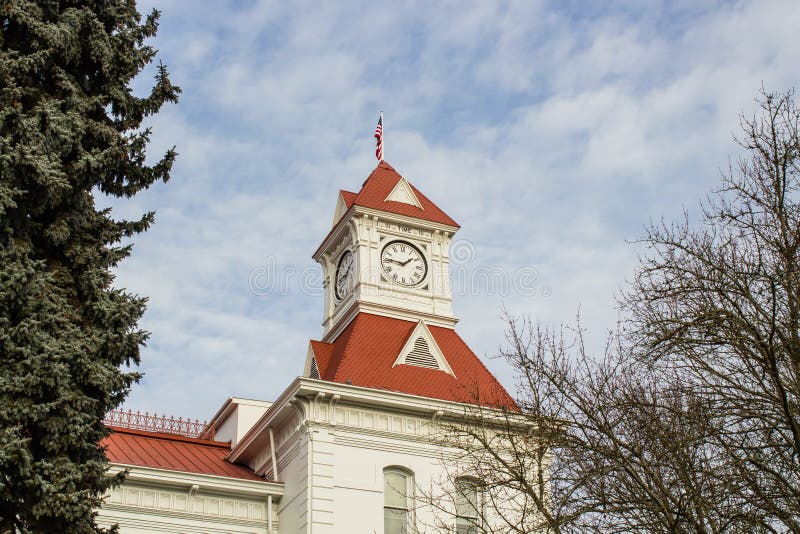 Benton County Courthouse Corvallis Oregon Stock Photos - Free & Royalty ...
