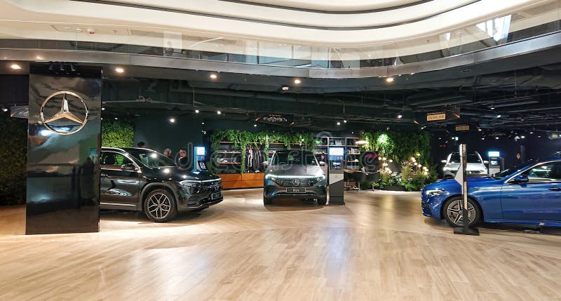 Benz Vehicles Display Store Editorial Photography - Image of indoor ...