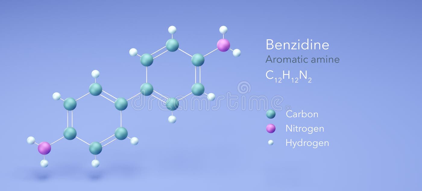 Benzidine Molecule Stock Illustrations – 25 Benzidine Molecule Stock ...