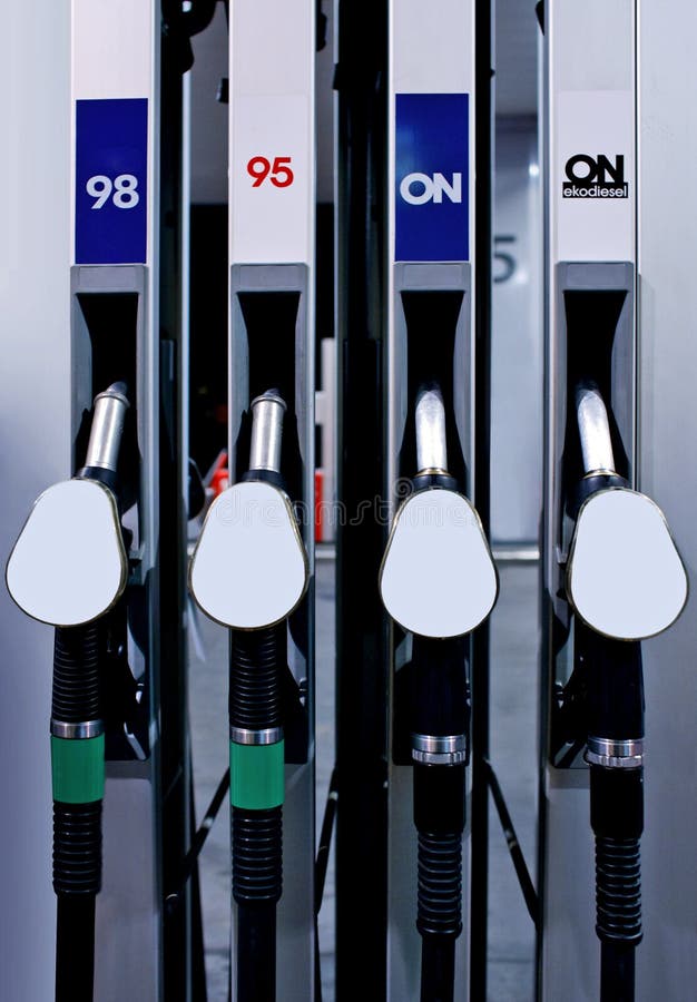 Benzinepomp stock afbeelding. Image of brandstof, chemisch - 6870191