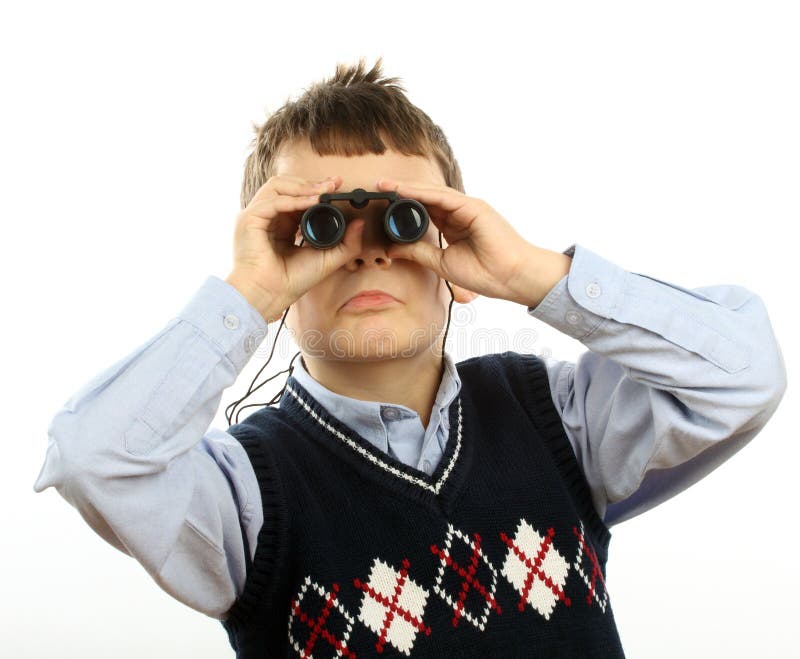 Beobachter stockbild. Bild von objektiv, binokel, konzept - 21667297