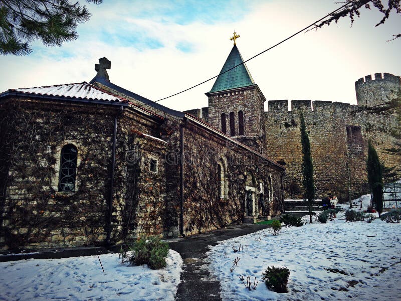 Beograd castle stock photo. Image of serbia, castle, beligrade - 90004530