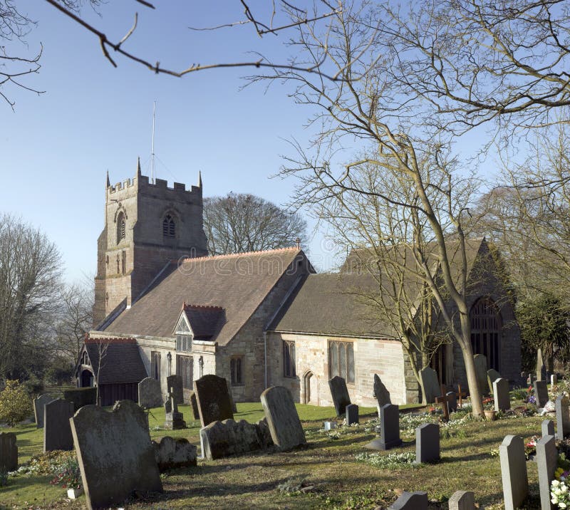 Beoley church stock image. Image of english, britain, flower - 4365125