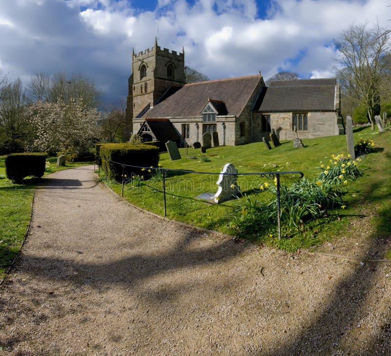 Beoley church stock photo. Image of outdoors, english - 4886072